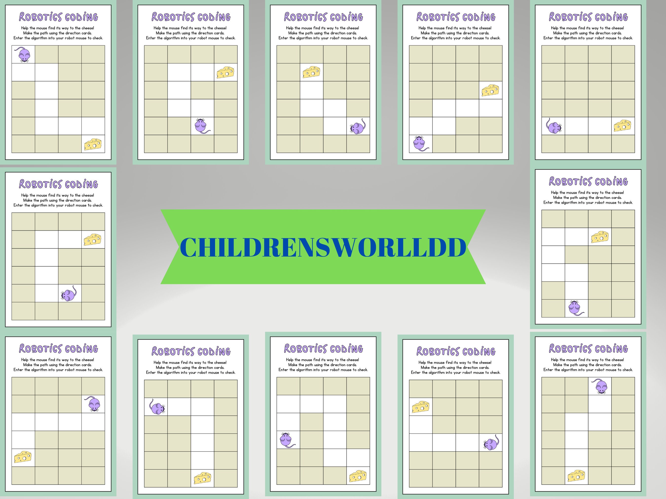 Preschool and Elementary School Robotics Coding Book,robotics Coding ...