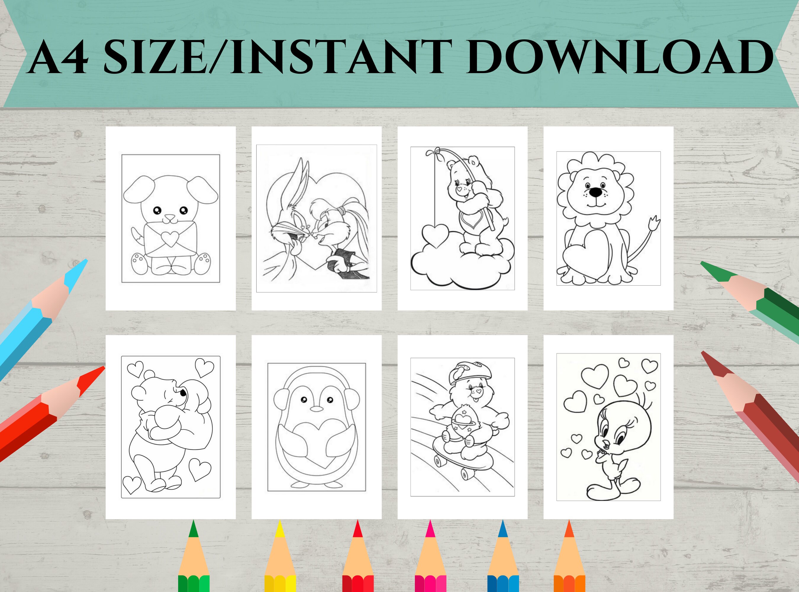 Valentine Coloring Pages for Kids Toddlers Preschoolers Toddlers ...