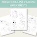 Preschool Line Tracing Worksheets, Lines Trace Pages Printable ...