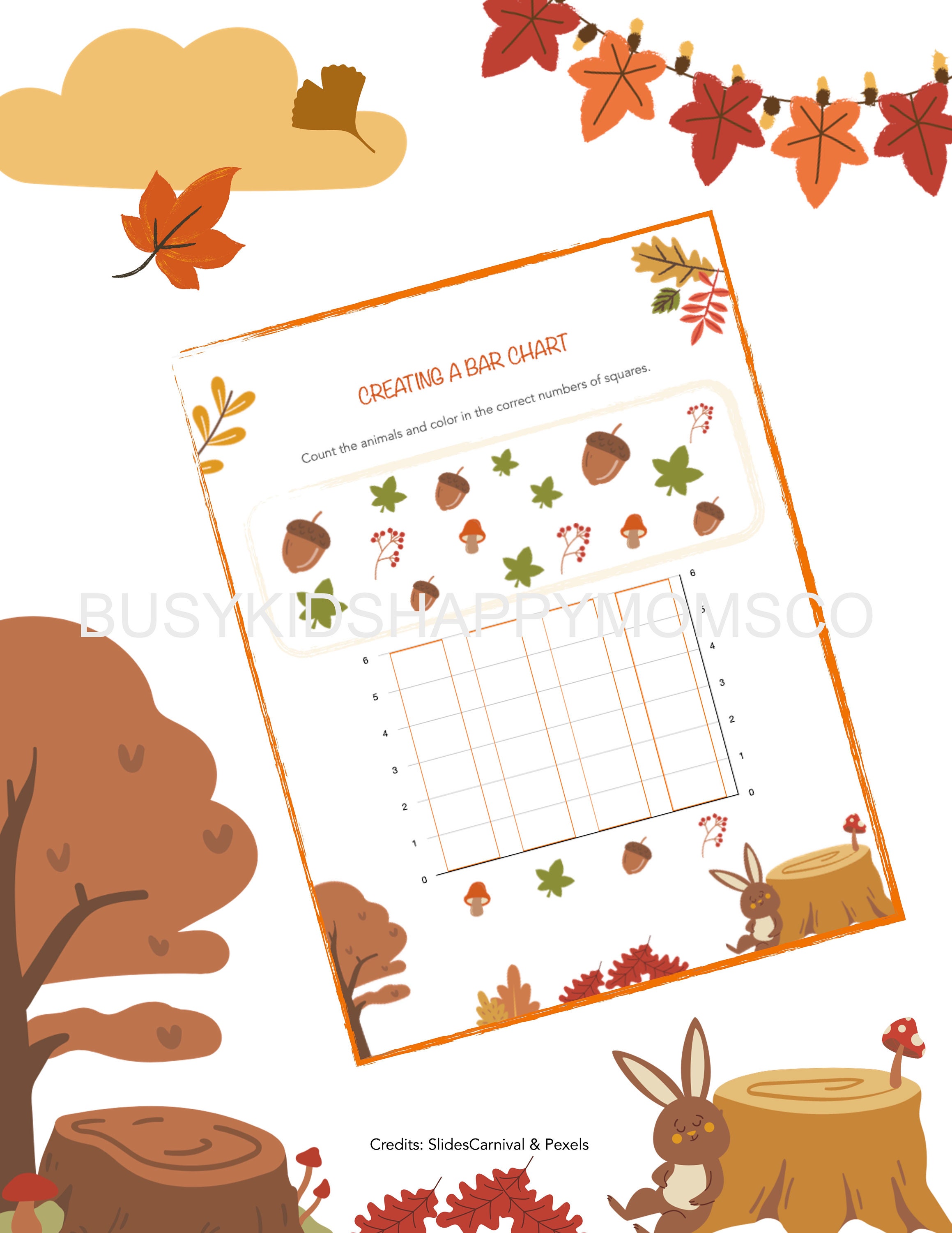 20 Pages Fall Activity Pack Printable Activity Bundle Pack / Party ...