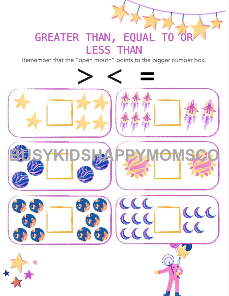 20 Pages SPACE / ASTRONAUT Activity Pack Printable Activity Bundle Pack ...