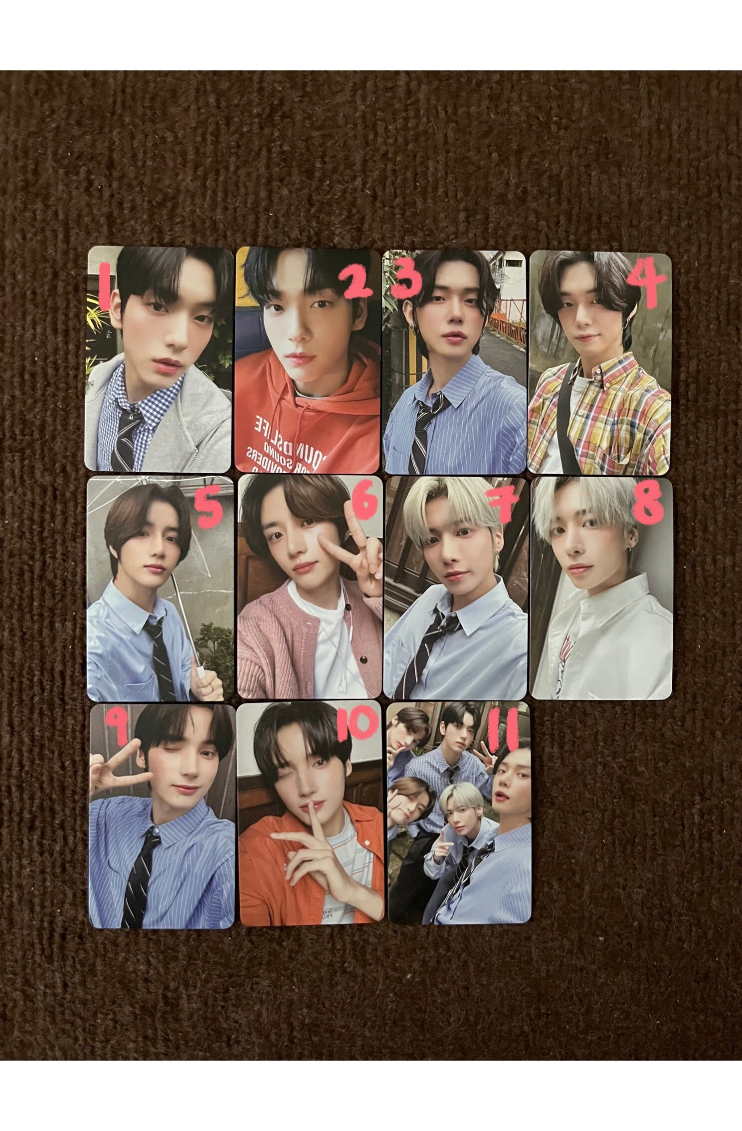 TXT Season of TXT YOUTH Official Photocards and Postcards Unsealed ...