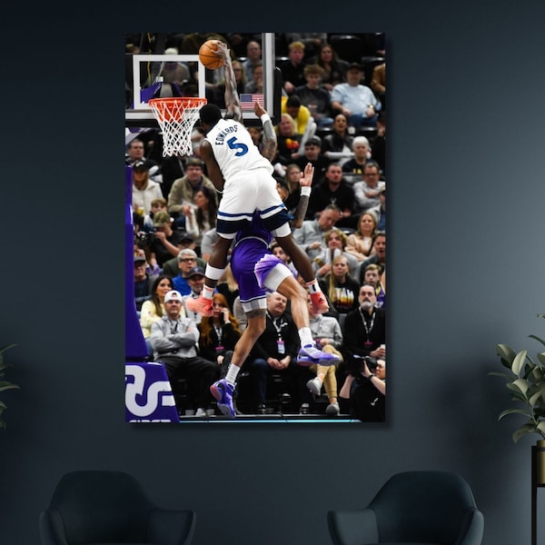 Anthony Edwards Poster - Etsy