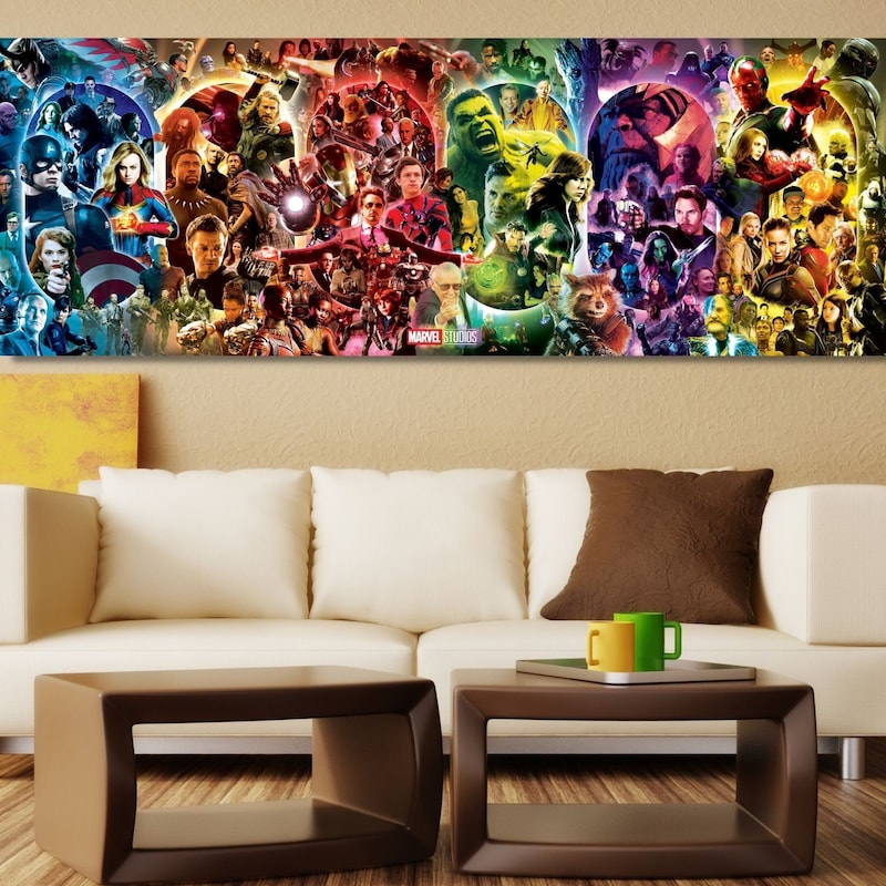 Avengers Canvas - Etsy UK