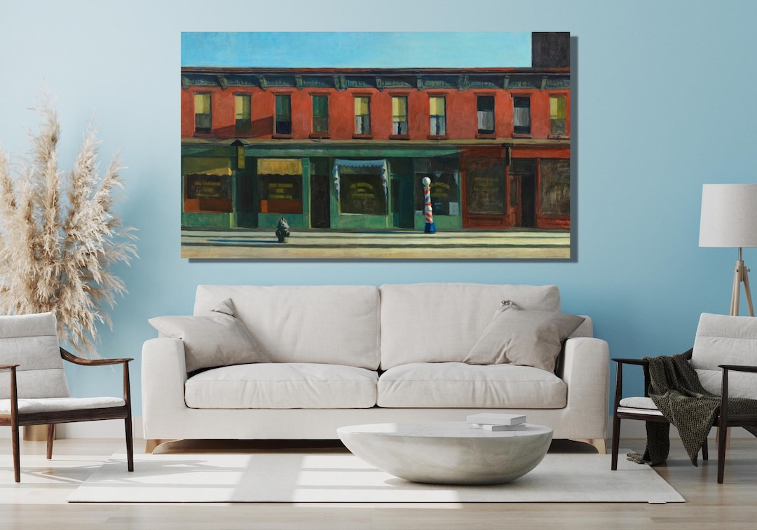 Edward Hopper Early Sunday Morning 1930 Oil on Canvas,edward Hopper ...