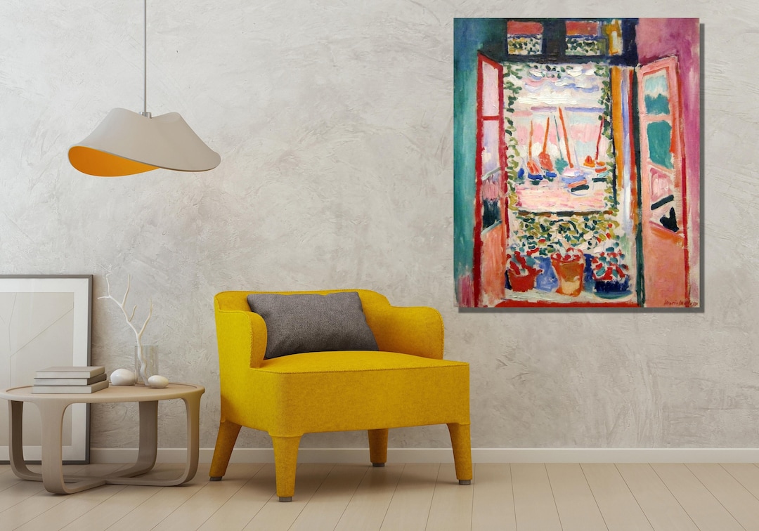 Henri Matisse the Open Window Ready to Hang Wall Art Henri Matisse ...