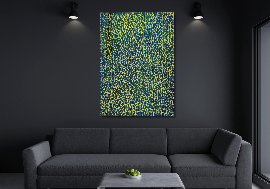 Alma Thomas Aquatic Gardens 1973 Acrylic on Canvas,wall Art, Print ...