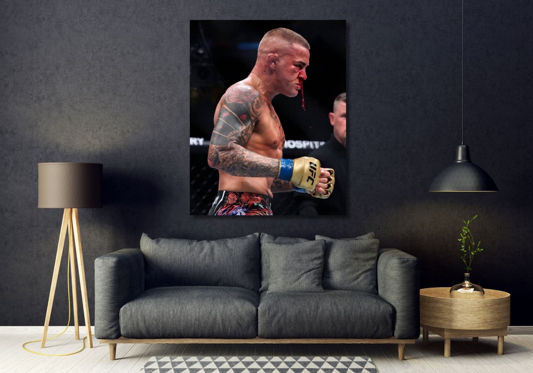 Dustin Poirier Poster ,dustin Poirier Wall Art, UFC 302 Islam Makhachev ...