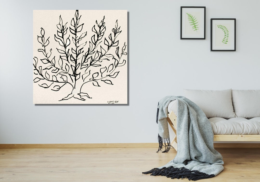 Henri Matisse the Plain Tree Ready to Hang Canvas Wall Art ,poster Art ...