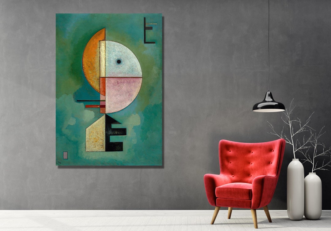 Wassily Kandinsky Upward Canvas Wall Art,poster , Wassily Kandinsky ...