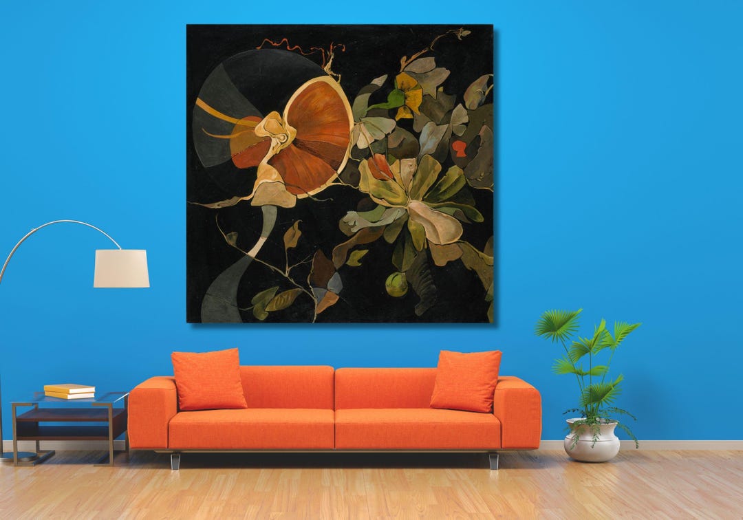 Kurt Seligmann Exotic Garden Ready to Hang Canavs Print: Vintage ...