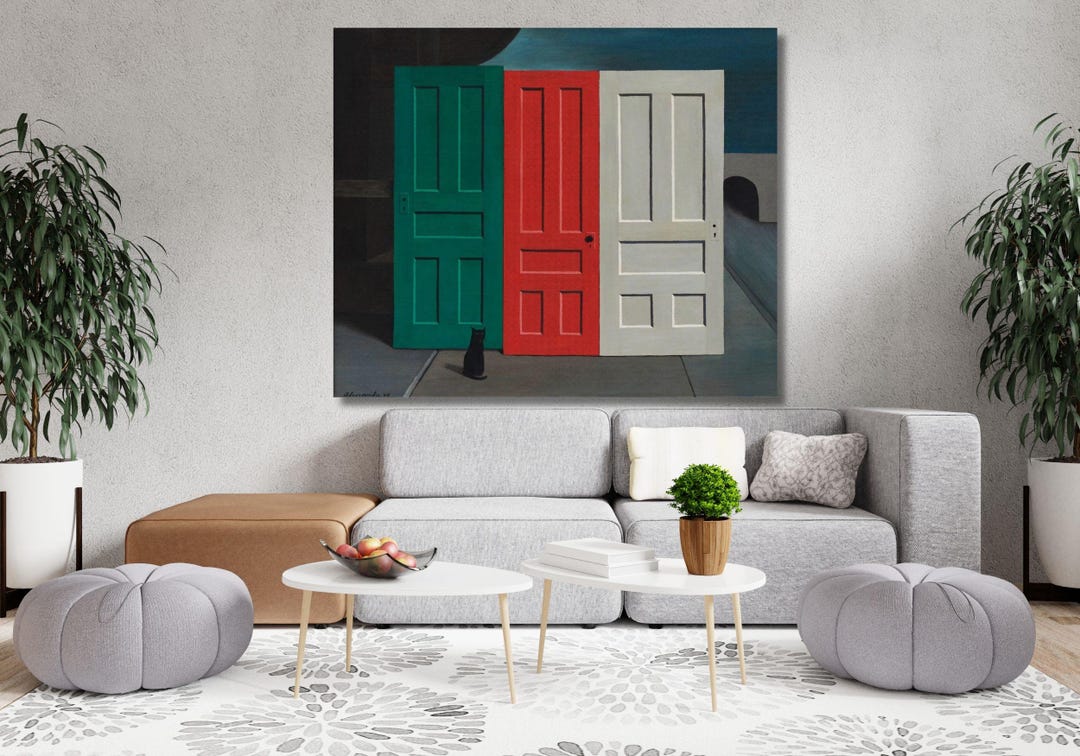 Demolition Doors by Gertrude Abercrombie Quality Print Ready to Hang ...