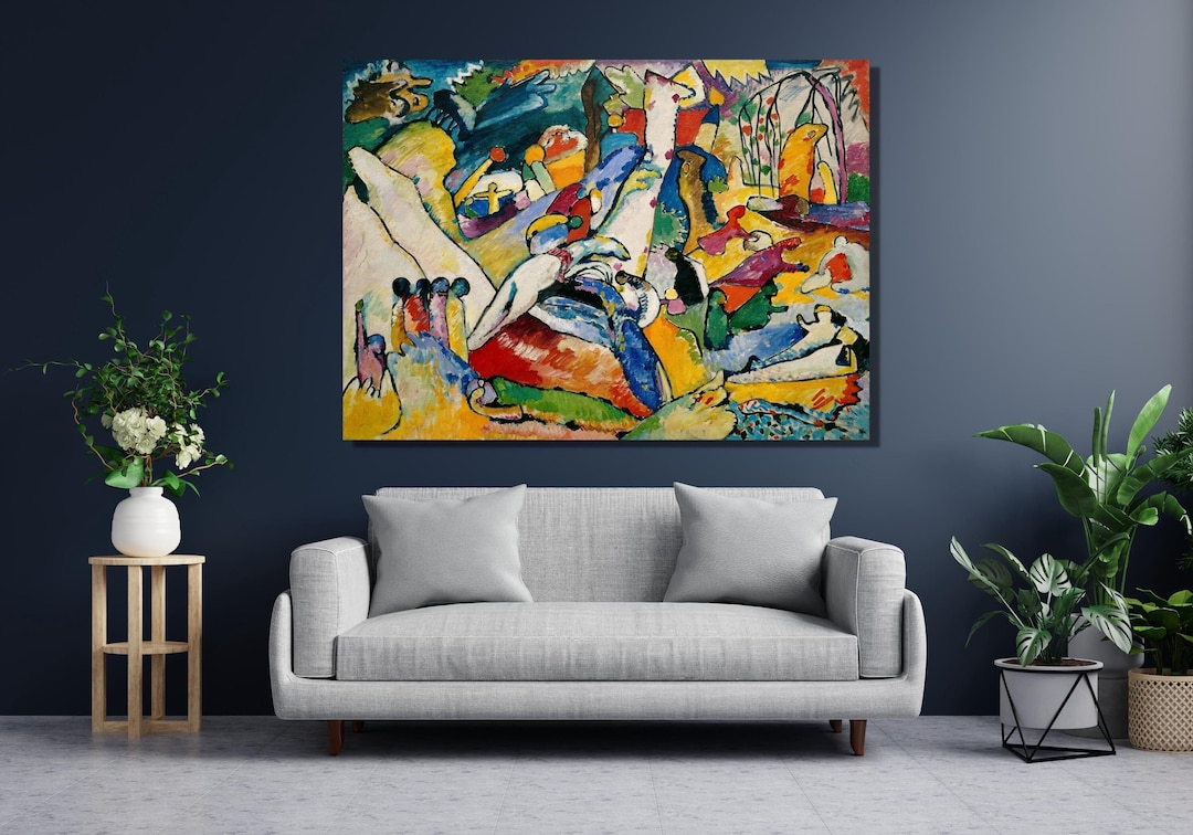 Wassily Kandinsky Sketch for Composition II Canvas Art Gallery ...