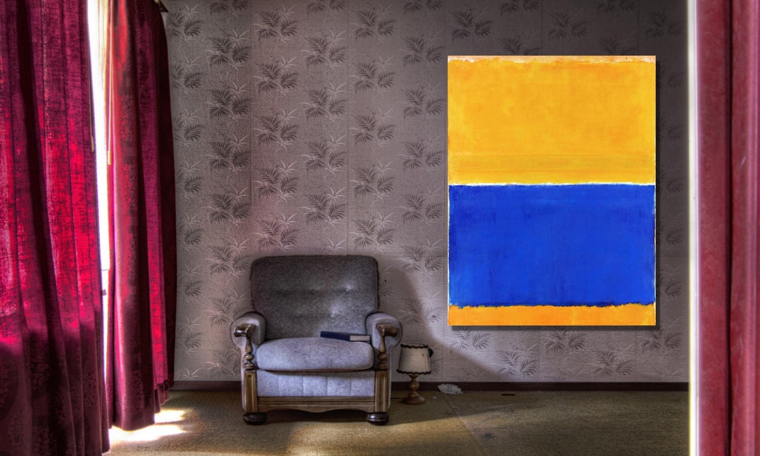 Mark Rothko Ready to Hang Canvas Wall Art, Poster,print, Mark Rothko ...