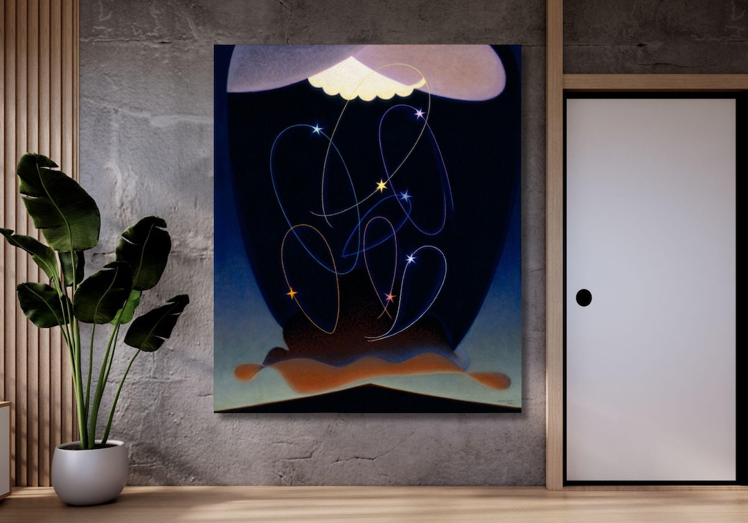 Orbits by Agnes Pelton Quality Print Ready to Hang Canvas Wall Art ...