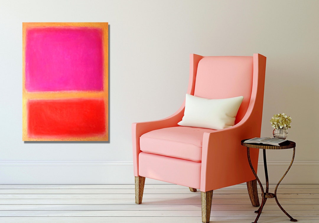 Mark Rothko White Center Ready to Hang Canvas Wall Art, Poster,print ...