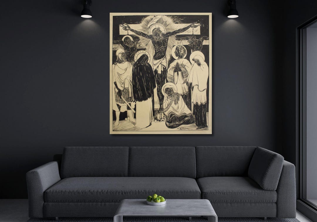 Stations of the Cross by Allan Rohan Crite Quality Print Ready to Hang ...
