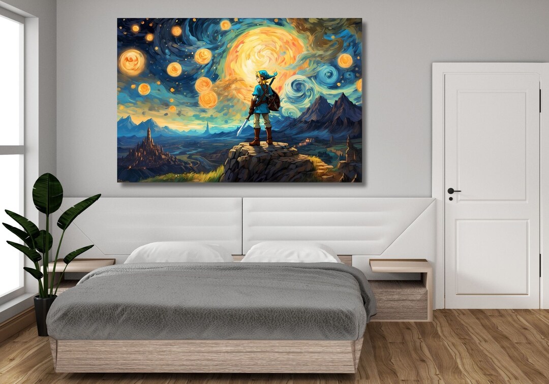 Legend of Zelda Canvas Wall Art ,legend of Zelda Print,legend of Zelda ...