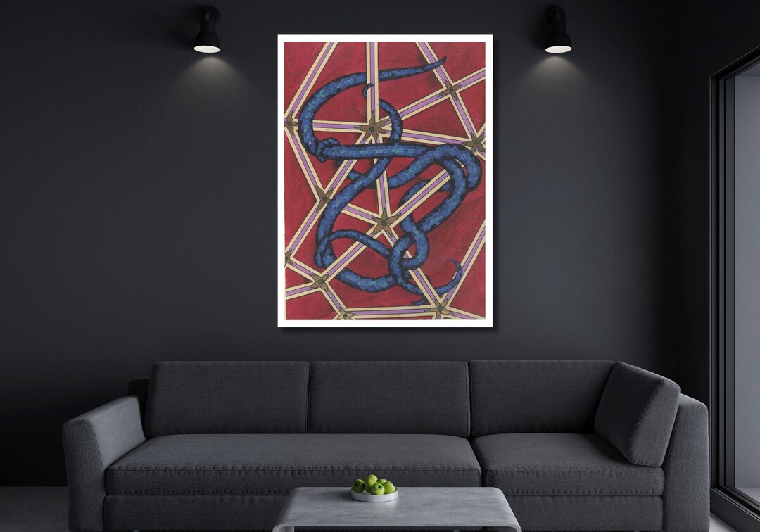 The Holistic Self Red Book by Carl Jung Quality Print Framed Canvas ...