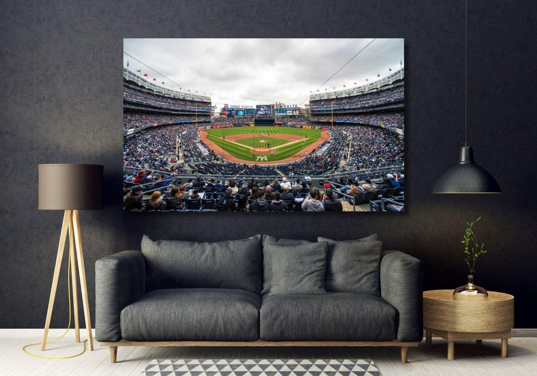 Yankee Stadium Canvas, Yankees Baseball Print,new York Gifts,sport ...