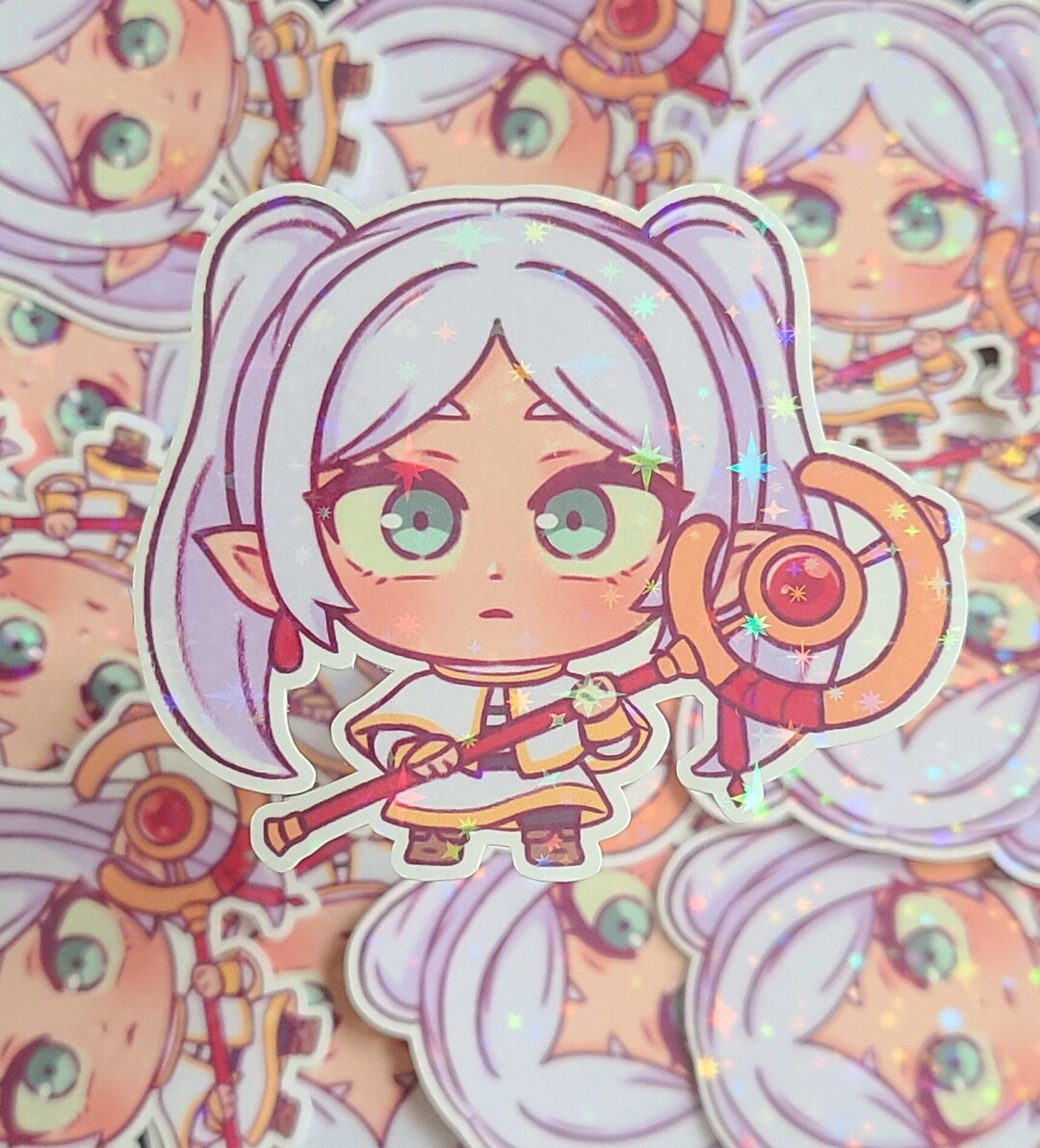 Frieren Stickers - Etsy
