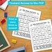 Printable Roll and Read Sight Word Worksheets Learning to Read ...