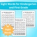 Printable Roll and Read Sight Word Worksheets Learning to Read ...