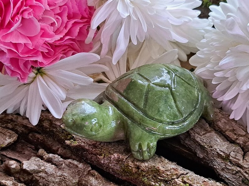 Green Jade Turtle - Etsy