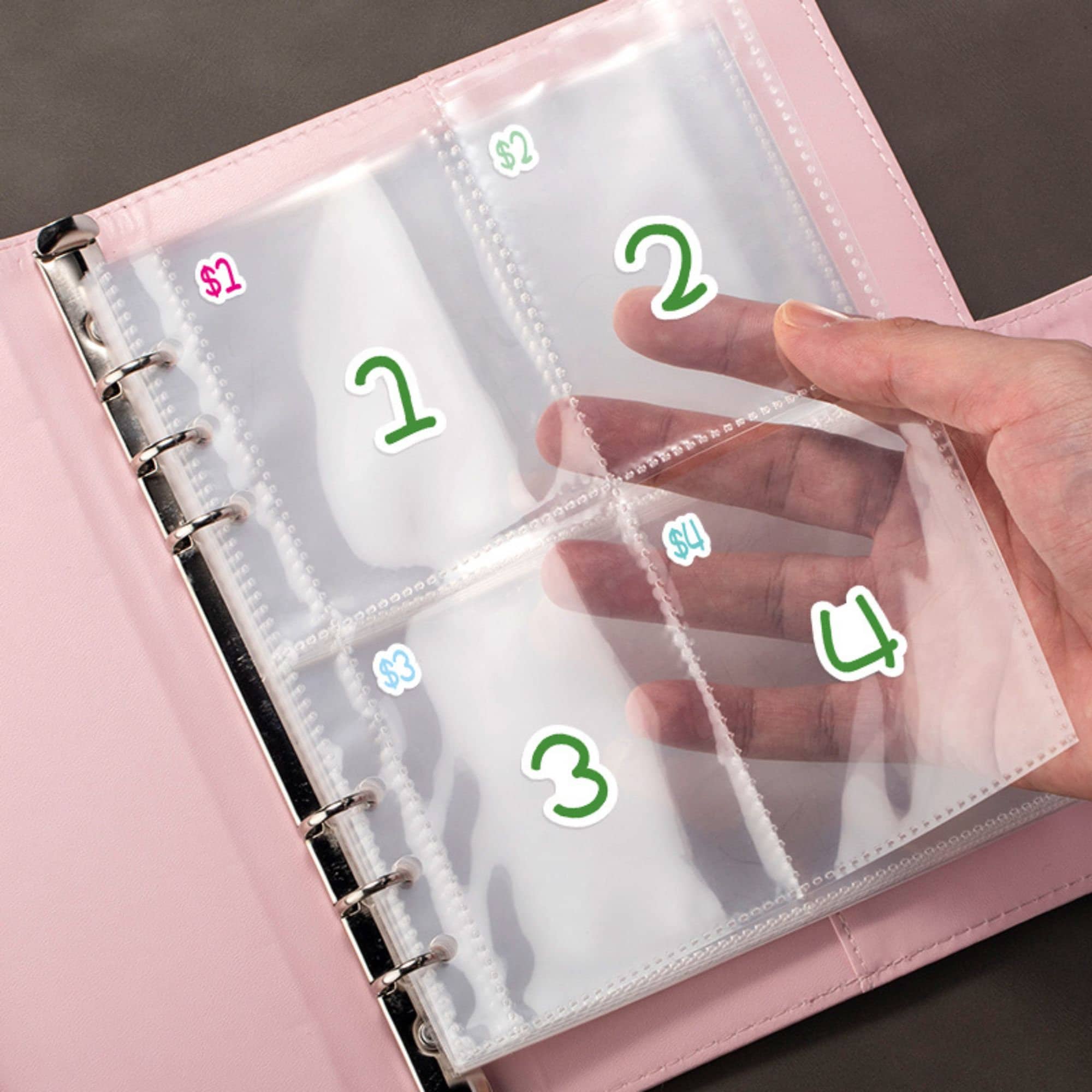 Inserts for A5 - 6 Ring Binder - 100 Envelope Challenge - Etsy