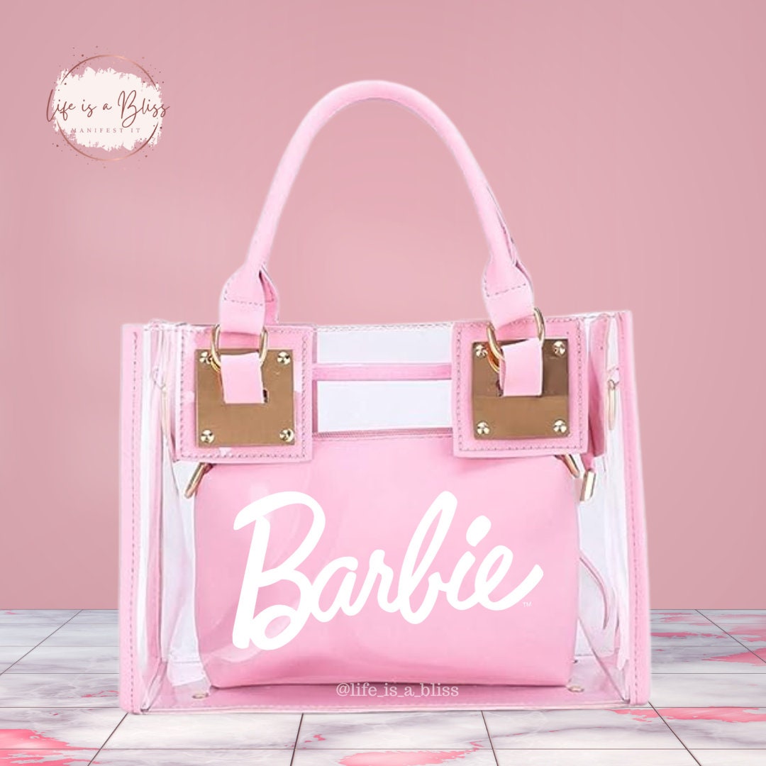 Woman Transparent Shoulder/handbag With Inner Pouch and Strap + FREE ...