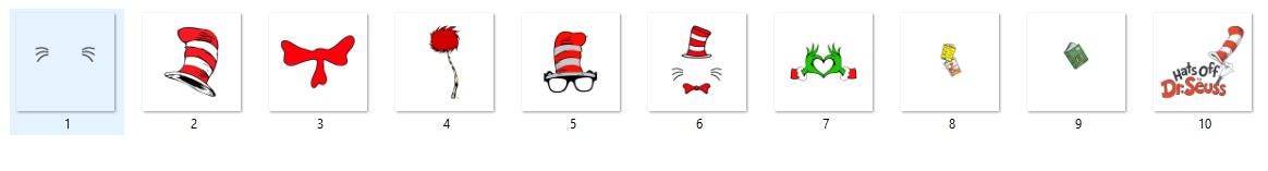 Dr Seuss Font PNG Bundle: Alphabet, Numbers, Clipart (digital File) - Etsy
