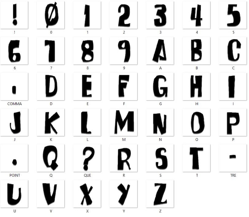 Sponge Alphabet PNG: Birthday Font, Numbers (digital File) - Etsy