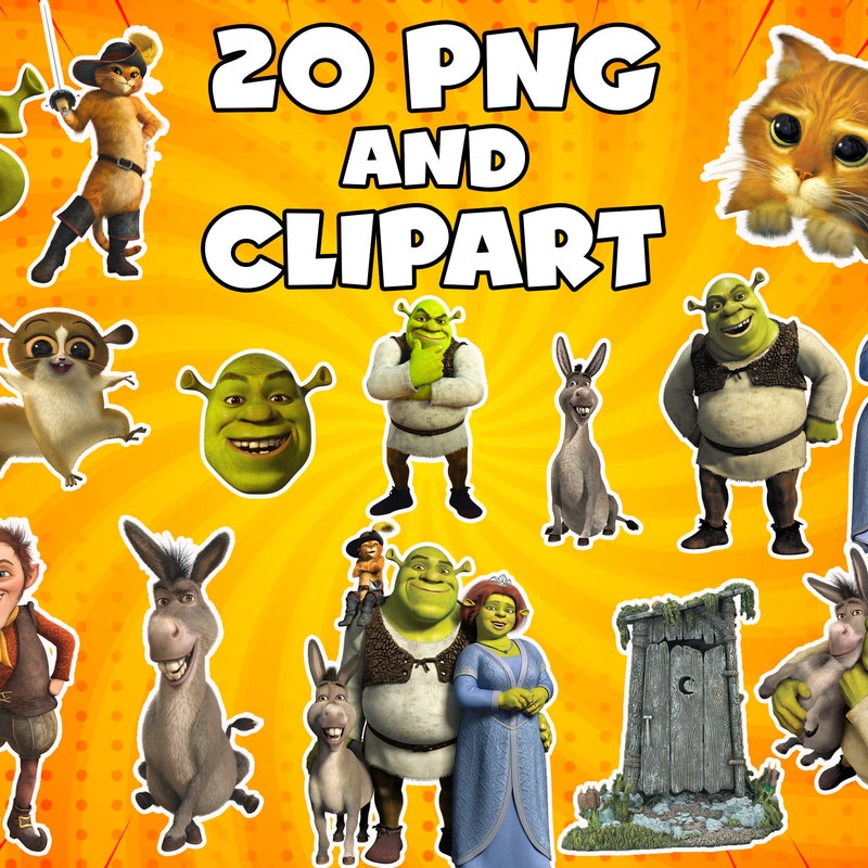 Shrek Svg - Etsy