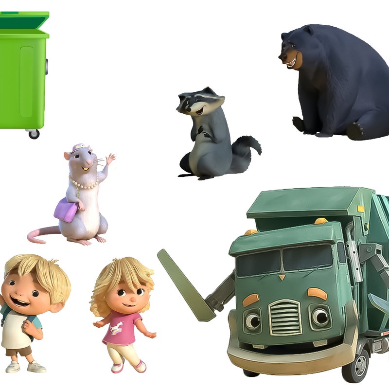 Netflix Trash Truck - Etsy