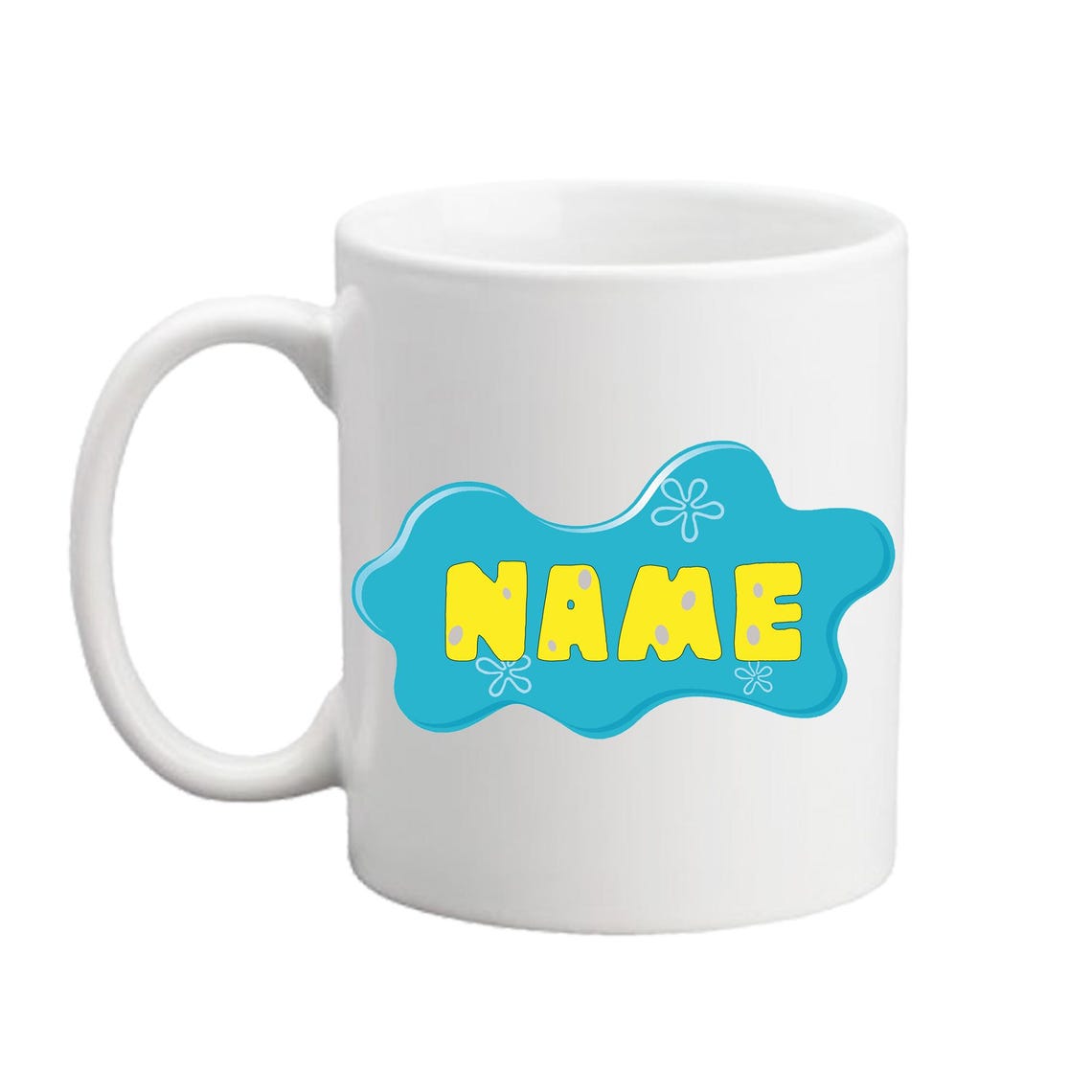 Personalized Sponge Birthday Logo: Cake Topper, Banner, T-shirt ...