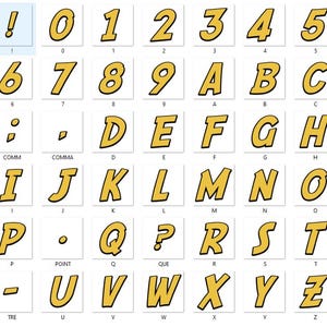 Instant Download Comic PNG Bundle, Comic PNG and Clipart, Comic ...
