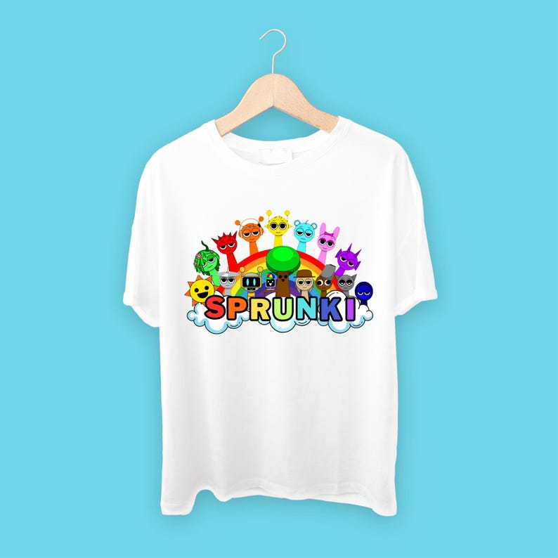 Instant Download Sprunki Birthday PNG - Cake Topper - Coloring and Font ...