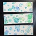Hand Painted Watercolor Bubble Bookmarks - Etsy