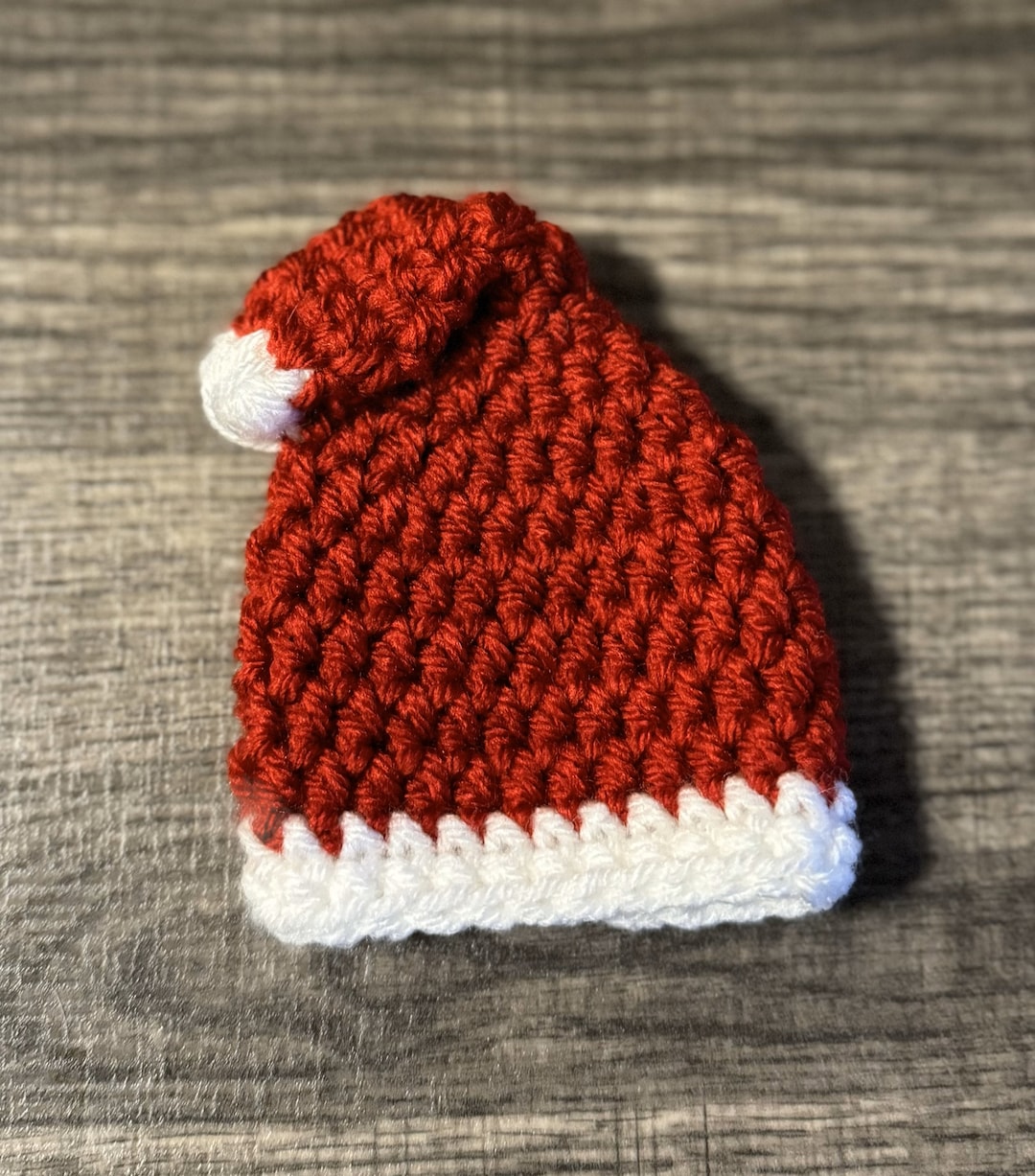 Mini Crocheted Santa Claus Hat - Etsy