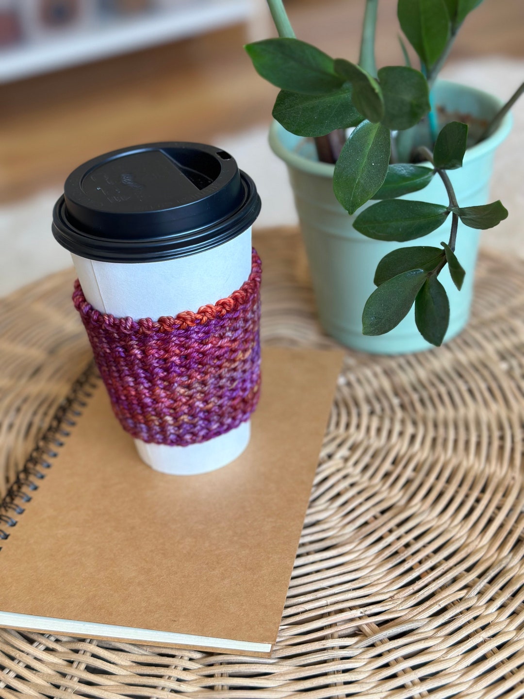 Cozy Coffee Sleeve - Etsy