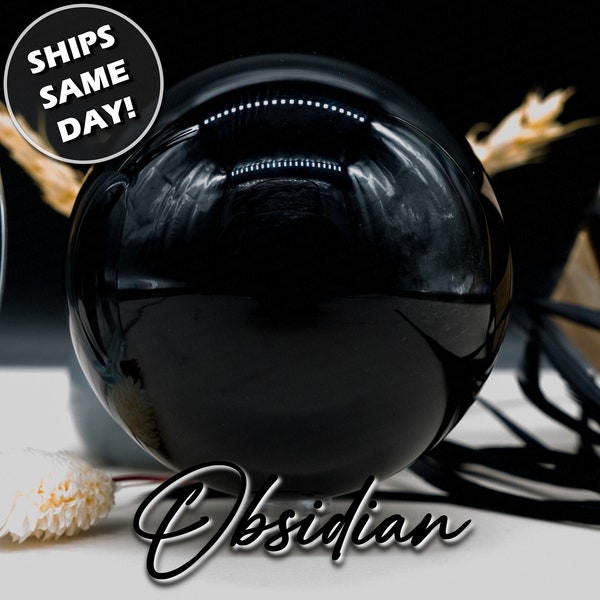 Volcanic Glass Crystal Spheres - Etsy