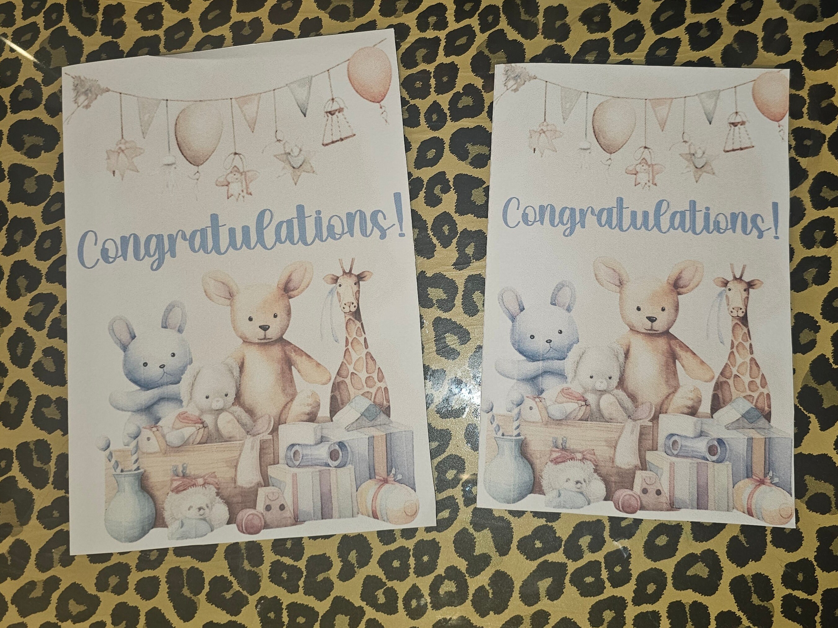 Printable Baby Shower Card- Boy - Etsy