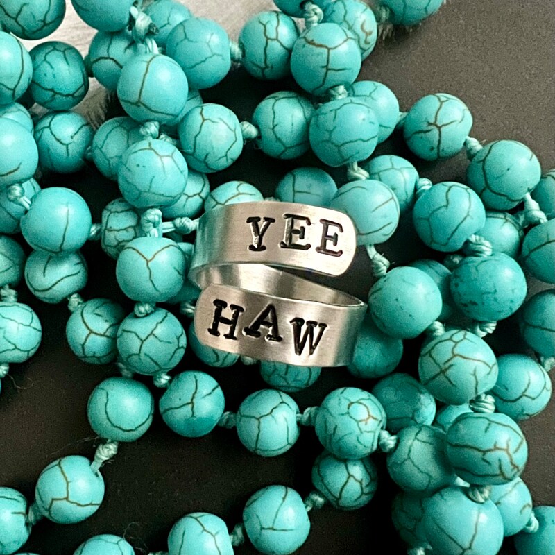 Custom Stamped Ring - Etsy
