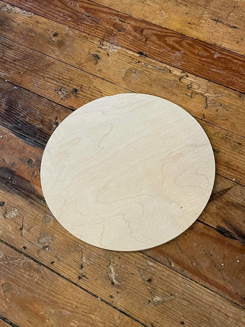 18 Inch Birch Round 1/4 Inch USA Made - Etsy