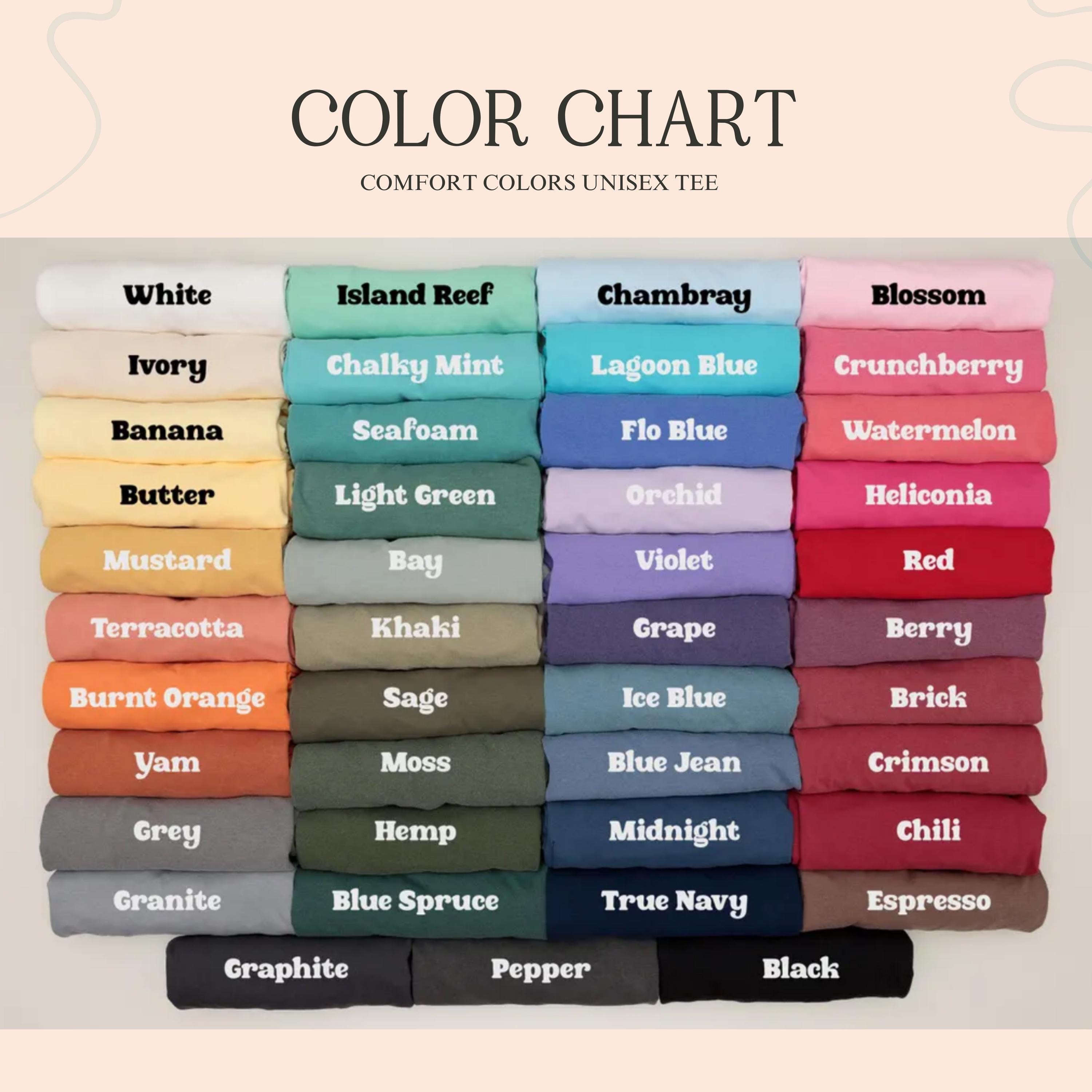 Custom Pocket Shirt With Initials Monogrammed Comfort Colors Tshirt ...