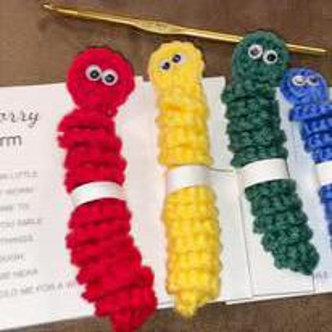 Worry Worm-customizable Color - Etsy