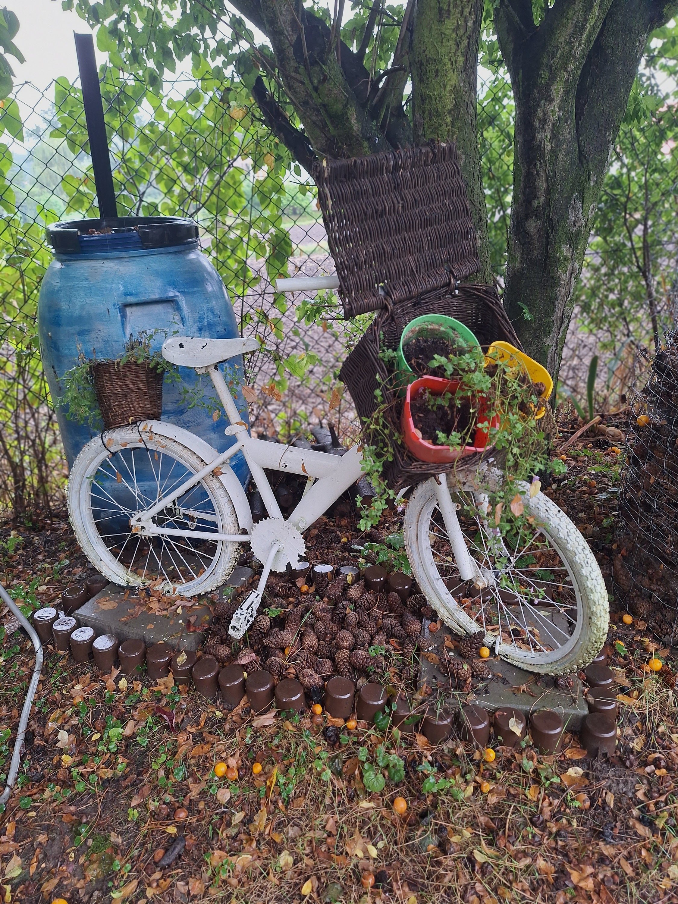 Custom Made Garden Decoration Bike - Etsy