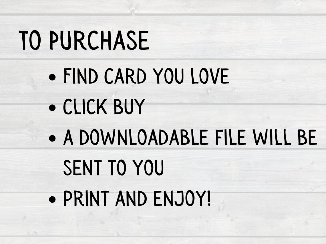 Birthday Card, Printable Floral Birthday Card, Digital Download, 5x7 ...