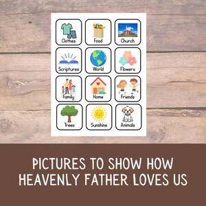 LDS Nursery Lesson 4: Heavenly Father & Jesus Christ Coloring Pages ...