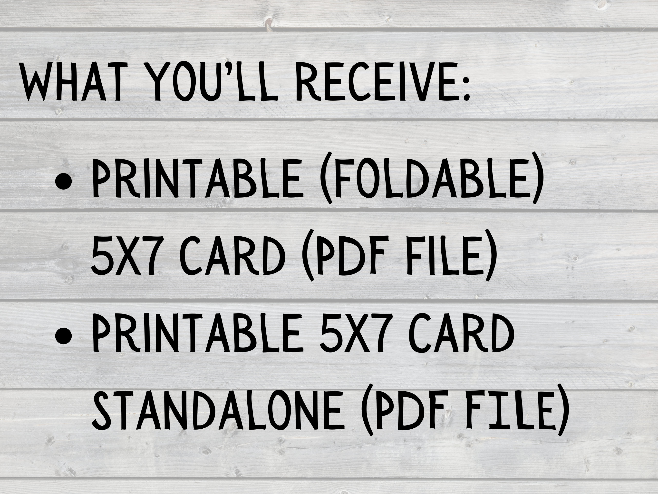 Printable Floral Birthday Card: 5x7 Foldable Design (digital Download ...